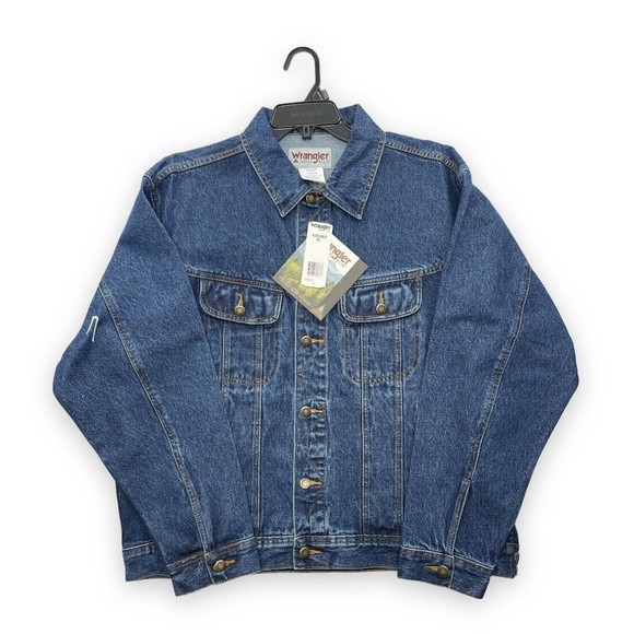 Wrangler | Jackets & Coats | Wrangler Mens Rugged Wear Heavy Denim ...